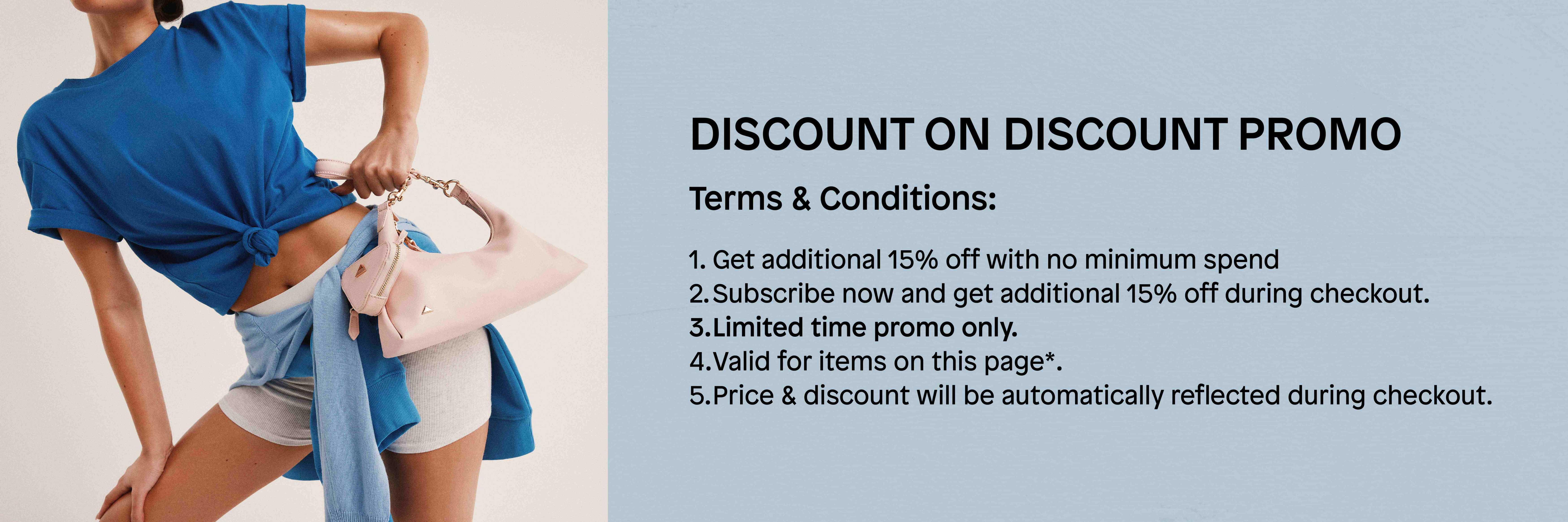 Mid Month Double Discount Promo – Aldoshoes Malaysia