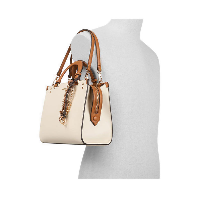Almarisa Women'S Satchel Bag - Tan Combo – Aldoshoes Malaysia