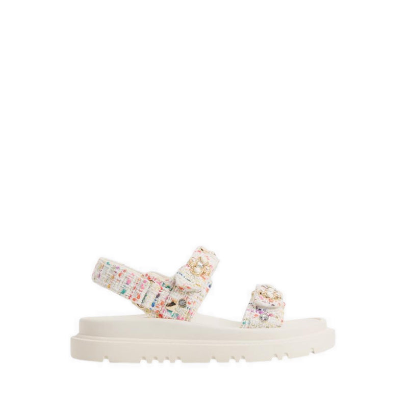 Aldo Gemima Women's Footbed Sandals - White/Multi – Aldoshoes Malaysia